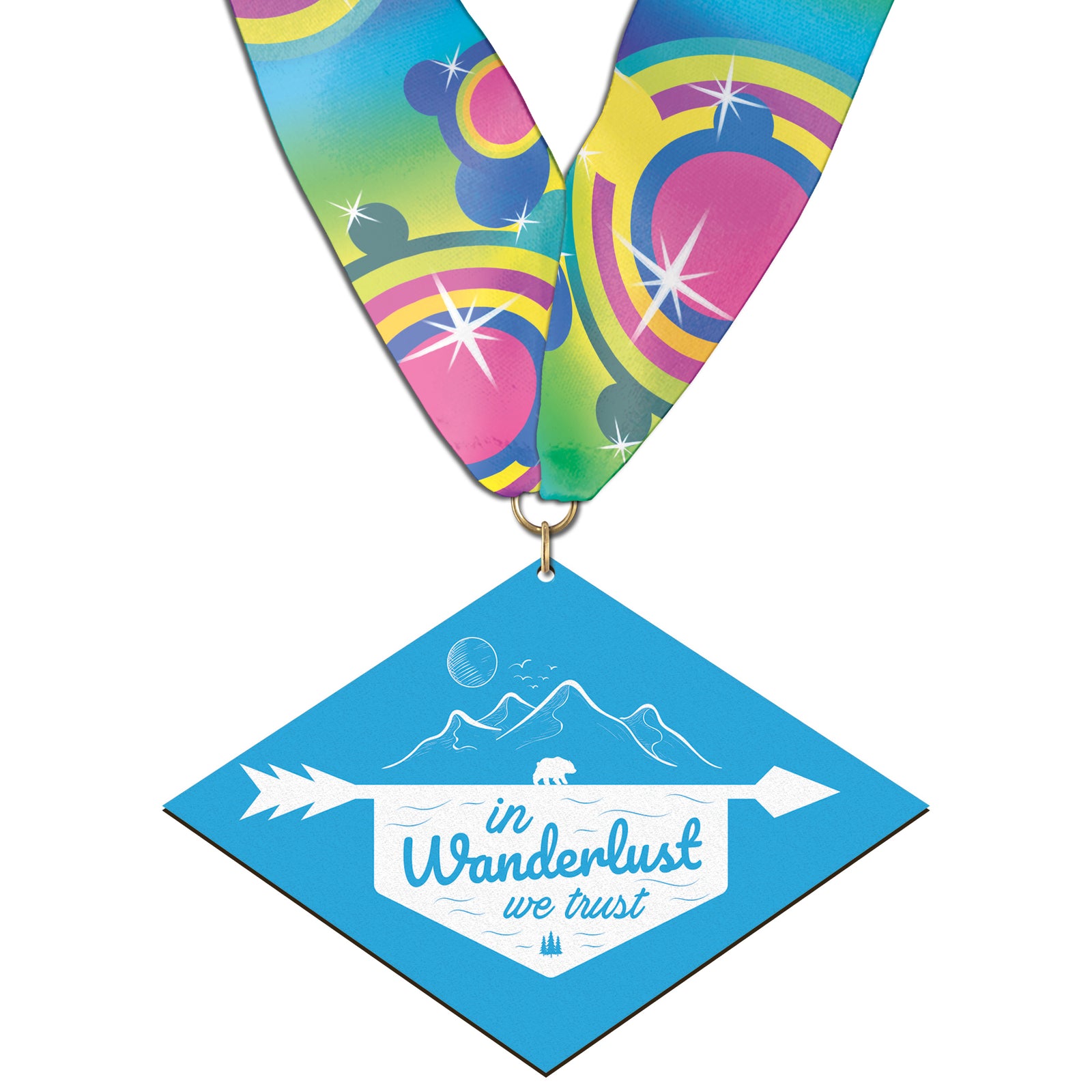 Birchwood Custom Medal W/Custom Millennium Neck Ribbon | Image Award ...