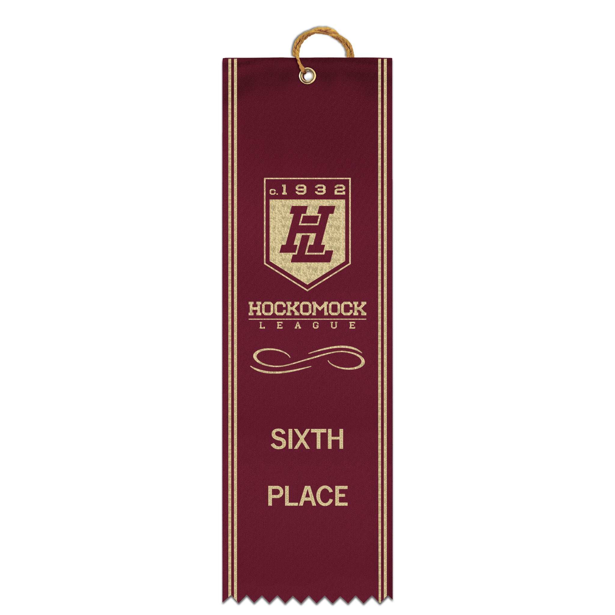 2-1/2" x 8" Custom Square Top Award Ribbon With Border | Image Award ...